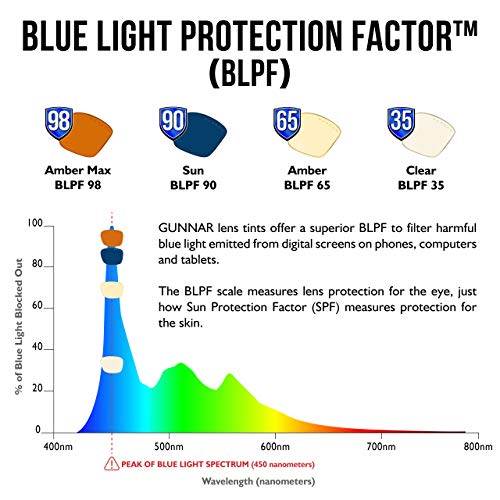 GUNNAR - Premium Gaming and Computer Glasses - Blue Light Blocking, UV Protection - Berkeley