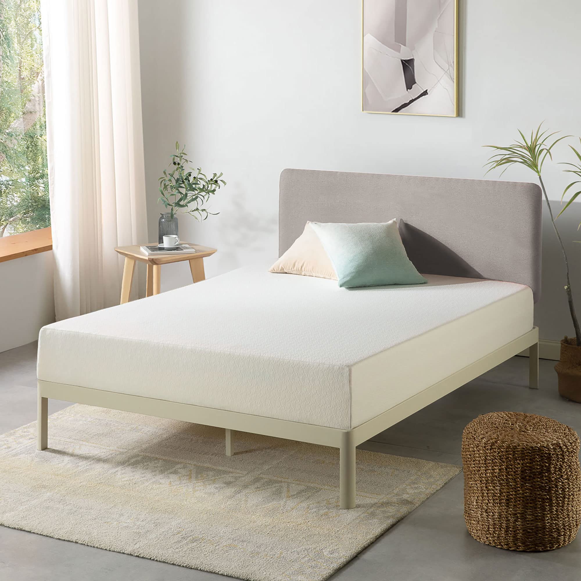 Best Price Mattress 8" Signature Green Tea Memory Foam Mattress, Twin