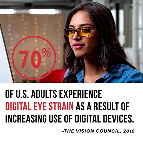 GUNNAR - Premium Gaming and Computer Glasses - Blue Light Blocking, UV Protection - Berkeley