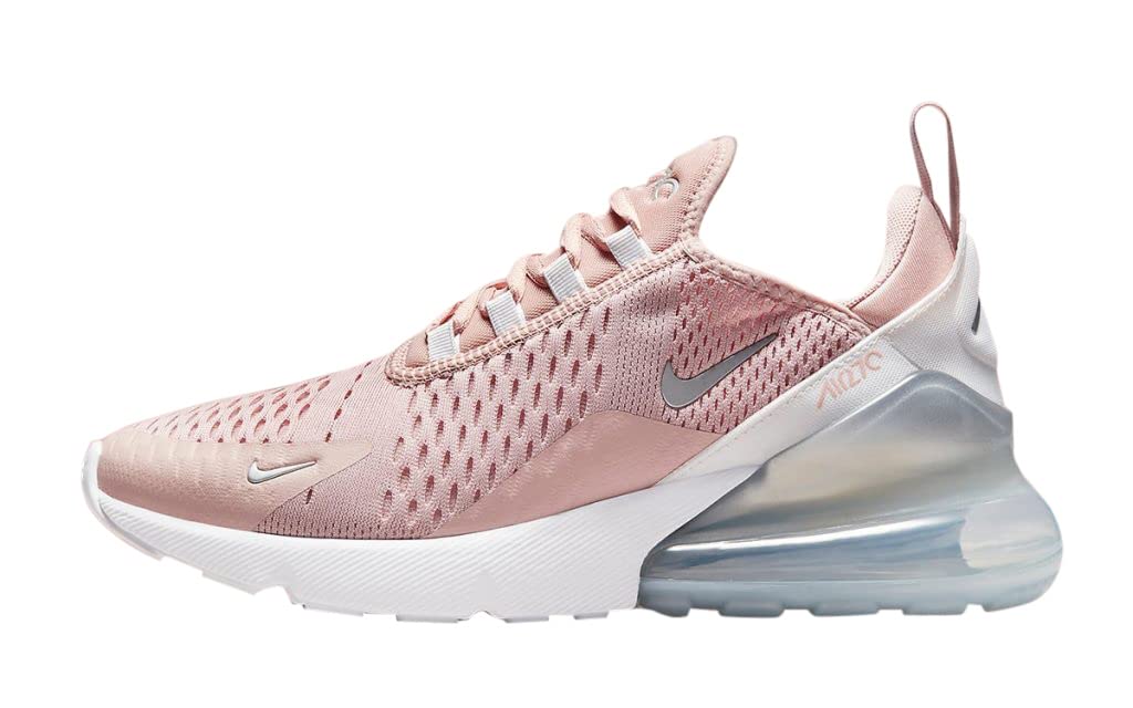 Nike Air Max 270 Pink Oxford/Metallic Silver/White 8 B (M)