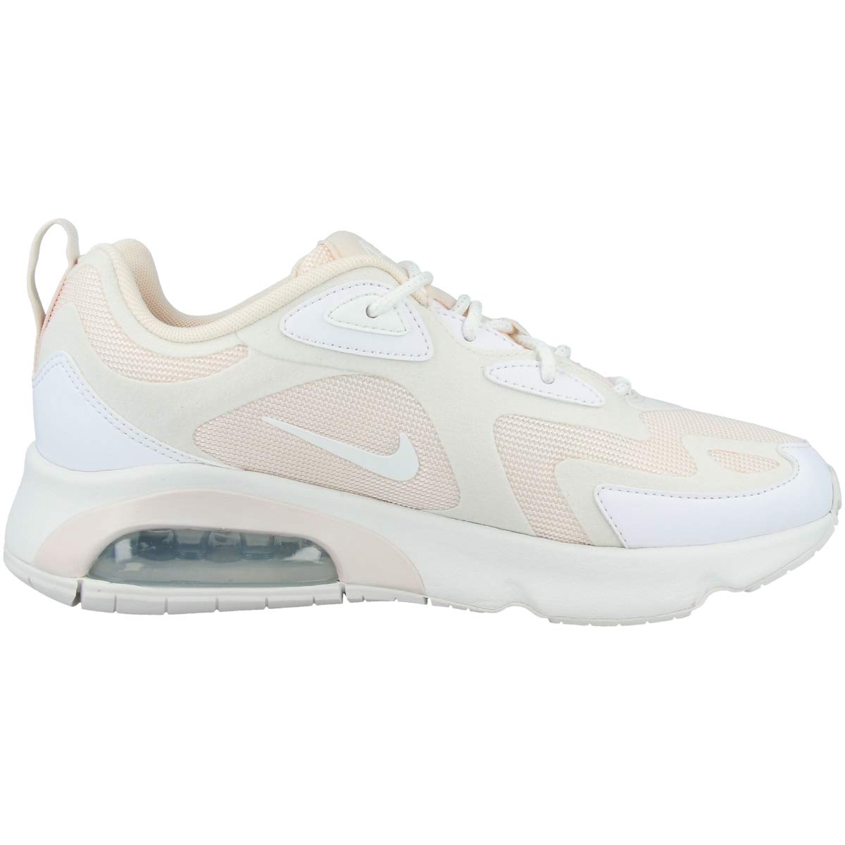 Nike Women's Air Max 200 Running At6175 Shoes, Light Soft Pink/White, 8