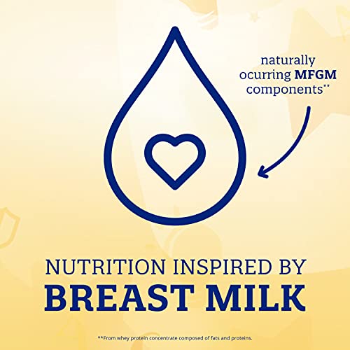 Enfamil NeuroPro Baby Formula, Triple Prebiotic Immune Blend with 2'FL HMO & Expert Recommended Omega-3 DHA, Inspired by Breast Milk, Non-GMO, Reusable Tub, 20.7 Oz (Packaging May Vary)