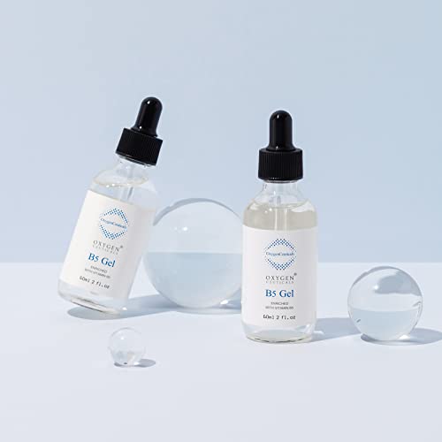 OxygenCeuticals B5 Gel | Treatment Serum with Hyaluronic Acid and Antioxidant B5, Intensive Hydrating Face Serum |
