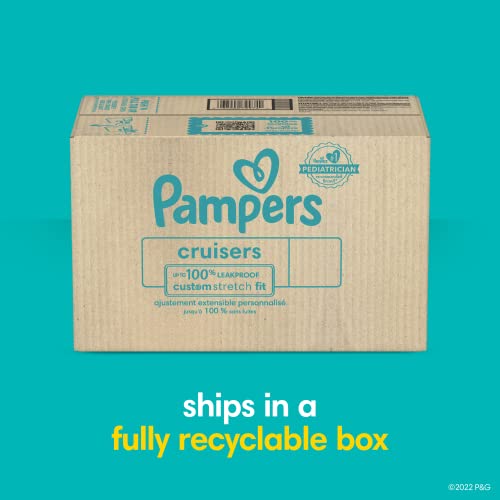 Diapers Size 6, 108 Count - Pampers Cruisers Disposable Baby Diapers, (Packaging May Vary)