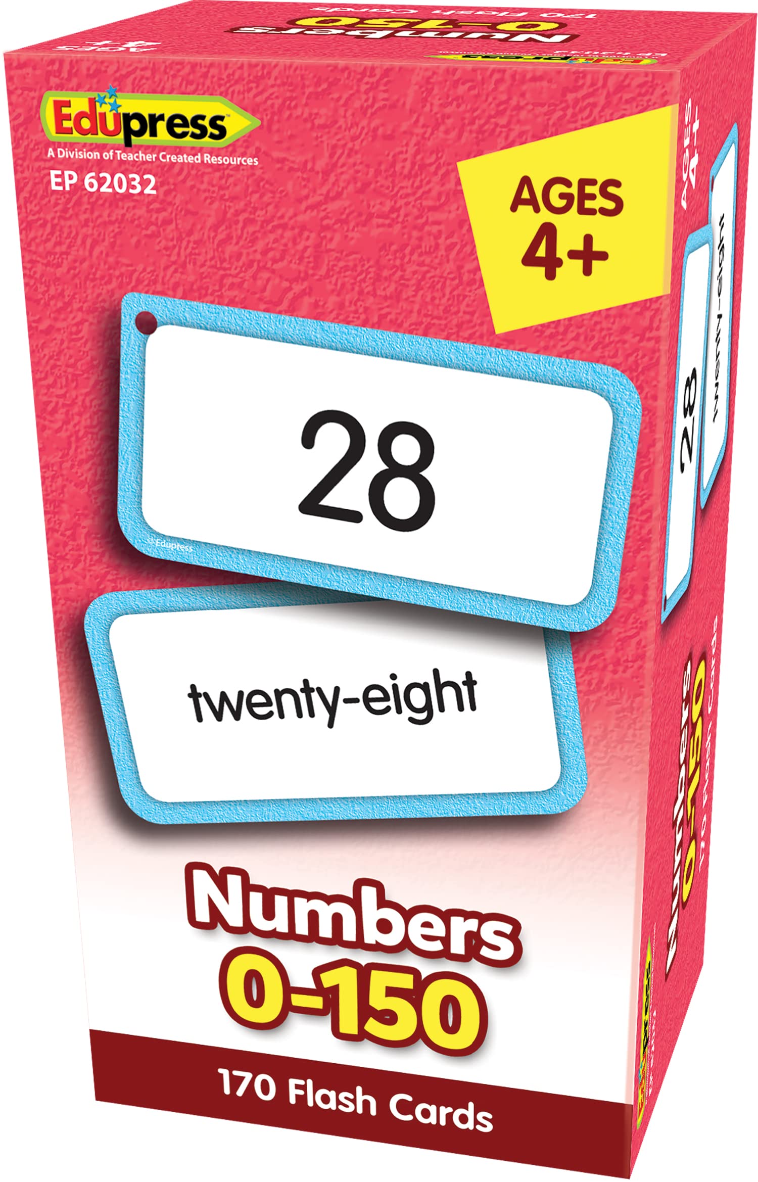 Edupress™ Numbers 0-150 Flash Cards