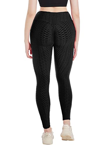 A AGROSTE Women V Cross Waist Butt Lifting Leggings Booty High Waisted Yoga Pants TIK Tok Leggings