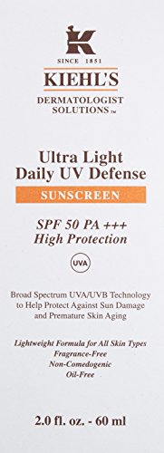 Kiehls - Ultra Light Daily UV Defense SPF 50 PA +++(60ml/2oz)