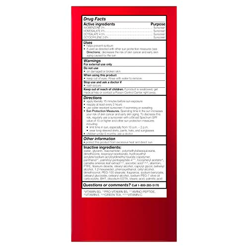 Olay Regenerist Regenerating Face Lotion with Sunscreen SPF 15 Broad Spectrum, No Scent, 2.5 fl oz
