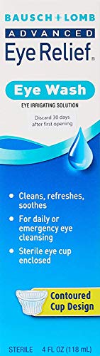Bausch & Lomb Advanced Relief Eye Wash - 4 oz. (118 ml) (2 Packs(4 Ounce))