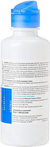 Bausch & Lomb Advanced Relief Eye Wash - 4 oz. (118 ml) (2 Packs(4 Ounce))