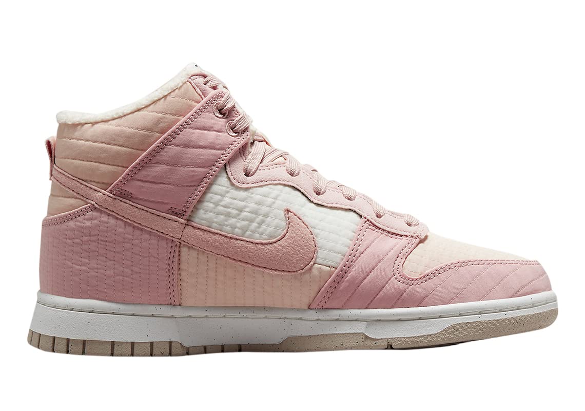 Nike Womens WMNS Dunk High Next Nature DN9909 200 Toasty - Pink Oxford - Size 8W