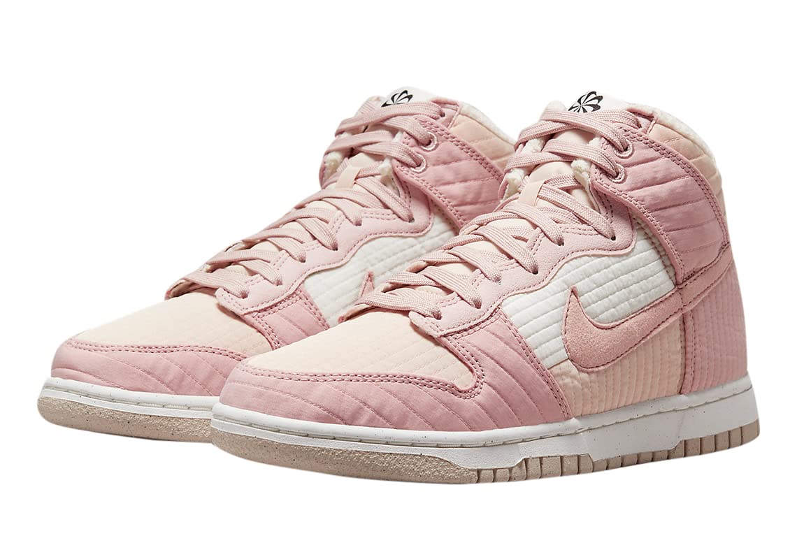 Nike Womens WMNS Dunk High Next Nature DN9909 200 Toasty - Pink Oxford - Size 8W