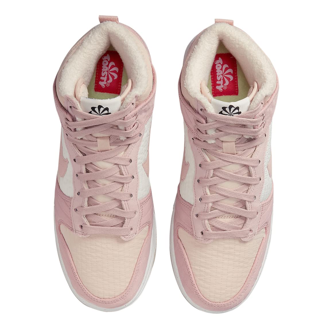 Nike Womens WMNS Dunk High Next Nature DN9909 200 Toasty - Pink Oxford - Size 8W