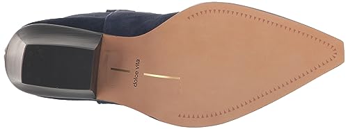 Dolce Vita Women's Runa Western Boot, Royal Blue Suede, 8