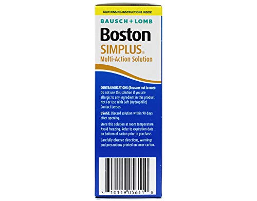 PACK OF 3 EACH BOSTON MULT-ACTION SOL SIMPLUS 3.5OZ PT#7414625611