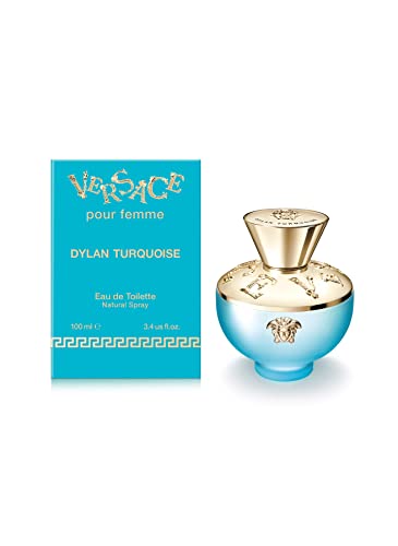 Versace Dylan Turquoise Pour Femme Women EDT Spray 3.4 oz