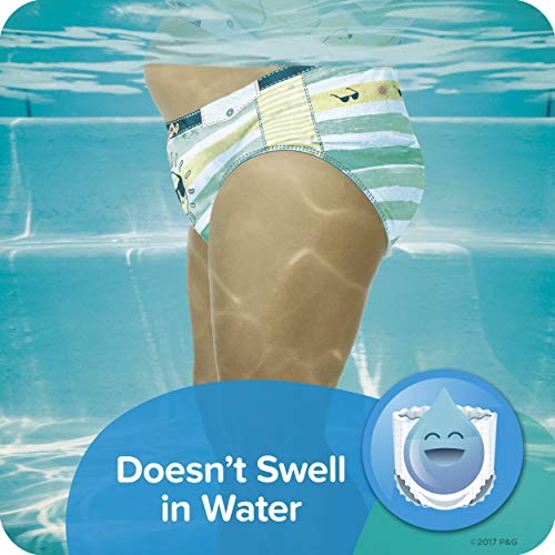 Swim Diapers Size 3 (13-24 lb) - Pampers Splashers Disposable Swim Pants, Small, Pack of 2 (Twinpack), 20 Count