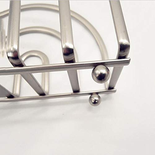 Napkin Holders,Tabletop Upright Napkin Holder,Decorative Tissue Holder,Collection Vertical Stand Home Decor Basic Non-Slip Napkin Holder Kitchen Storage Tissue Table Iron Cutting Board Racks
