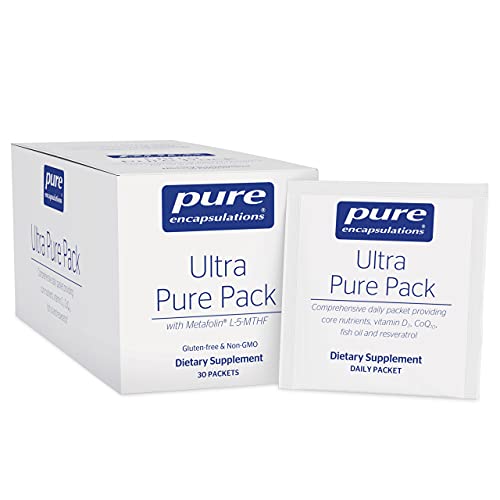 Pure Encapsulations Ultra Pure Pack | Multivitamin and Mineral Supplement to Support Cardiovascular Health, Liver, and Energy* | 30 Packets