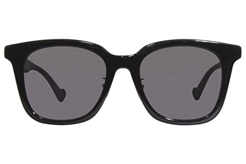 Gucci Women's Oversized Square Sunglasses, Shiny Black, One Size