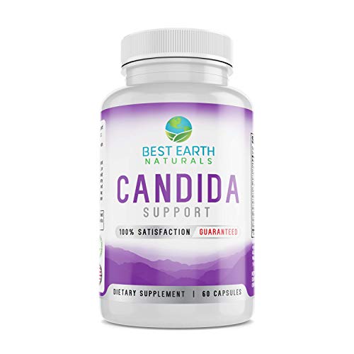 Best Earth Naturals Candida Supplement for Men and Women 60 Count