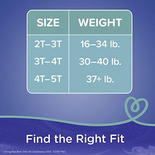 Pampers Easy Ups Pull On Training Pants Boys and Girls, 3T-4T (Size 5), 2 Month Supply (2 x 124 Count) with Sensitive Water Based Baby Wipes, 12X Pop-Top Packs (864 Count)