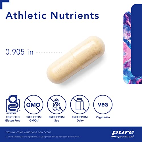 Pure Encapsulations Athletic Nutrients | Multivitamin/Mineral Complex for Exercise and Training* | 180 Capsules