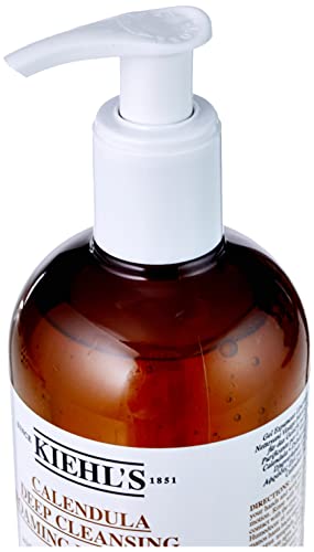 Kiehl's Calendula Deep Cleansing Foaming Face Wash, 16.9 Ounce/500ml