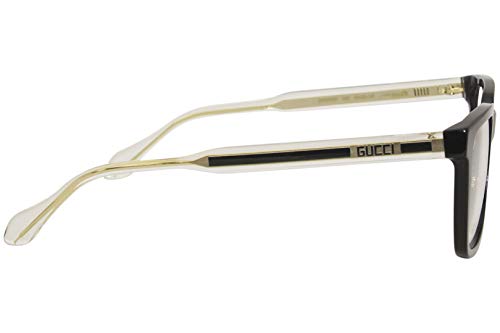 Gucci GG 0560O 005 Black Plastic Rectangle Eyeglasses 55mm