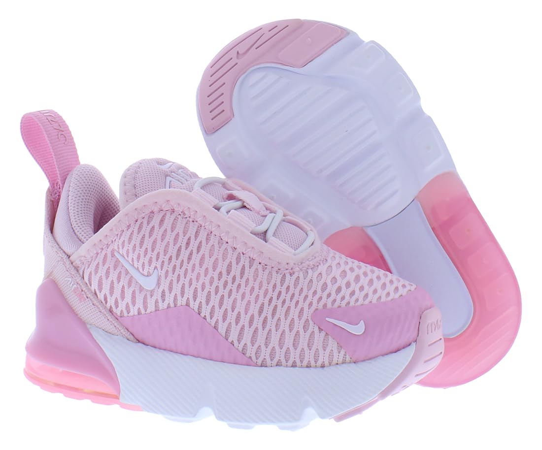 Nike AIR MAX 270 BT Toddler FJ0692-663 (Pink Foam/White-Pink Rise), Size 4
