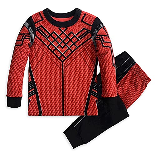 Marvel Shang-Chi Costume PJ PALS for Boys, Size 7 Multicolored