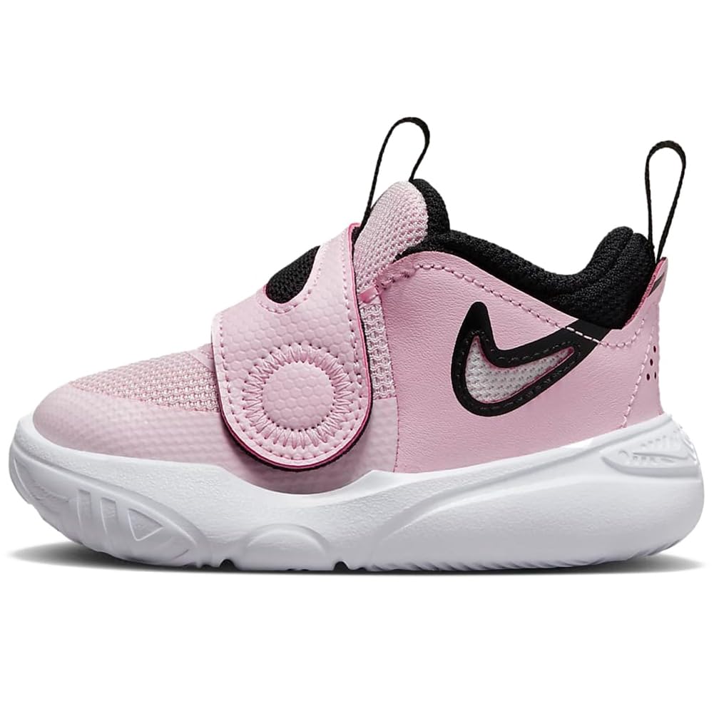 Nike Team Hustle D 11 (TD) Toddler DV8995-600 (Pink Foam/Summit White), Size 9