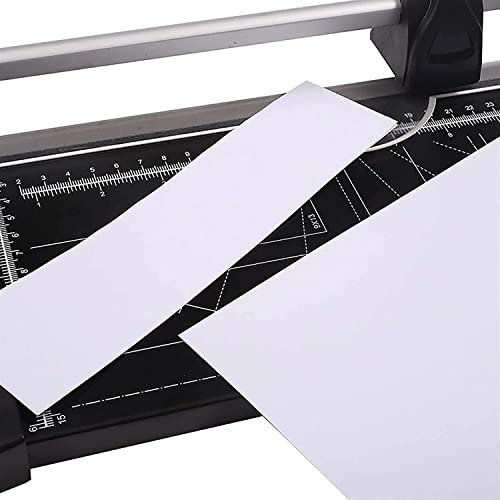 Paper Trimmer for Photo Paper Film Art Paper Jam Office Paper Thin Plastic Soft Board Cutting Table Professional Rolling Trimmer