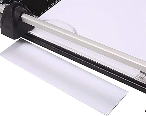 Paper Trimmer for Photo Paper Film Art Paper Jam Office Paper Thin Plastic Soft Board Cutting Table Professional Rolling Trimmer