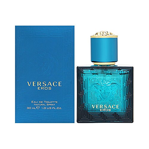 Versace Eau de Toilette Spray for Men, Eros, 1 Ounce