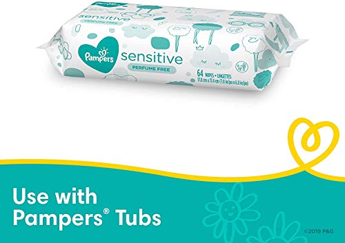 Pampers Easy Ups Pull On Training Pants Boys and Girls, 4T-5T (Size 6), 2 Month Supply (2 x 104 Count) with Sensitive Water Based Baby Wipes, 12X Pop-Top Packs (864 Count)