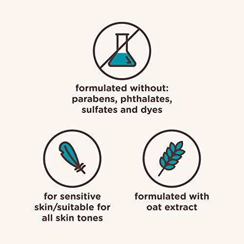 Aveeno Kids Sensitive Skin Face & Body Wash With Oat Extract, Gently Washes Away Dirt & Germs Without Drying, Tear-Free & Suitable for All Skin Tones, Hypoallergenic, 18 fl. Oz