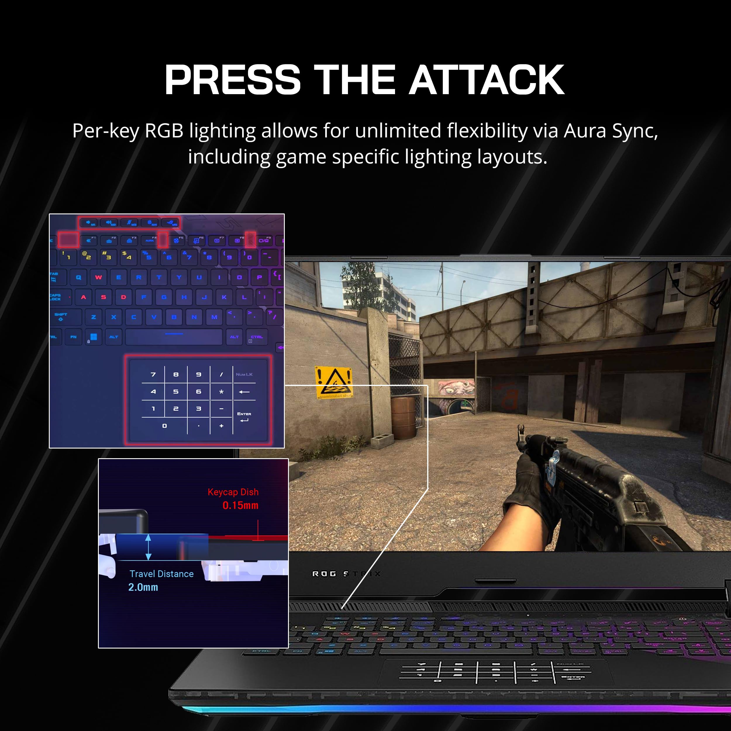 Asus 2023 ROG Strix Scar 15 15.6”300Hz IPS Type FHD Gaming Laptop, AMD Ryzen 9 5900HX, 32GB RAM, 2TB PCIe SSD, Backlit Keyboard, GeForce RTX 3080, WiFi 6, Win 11 Pro, Black, 32GB SnowBell USB Card