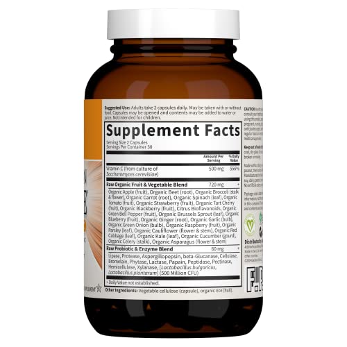 Garden of Life Vitamin Code Raw Vitamin C 60 Capsules