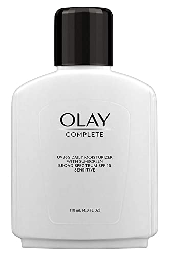 Olay Complete All Day Moisturizer SPF 15, Sensitive 4 oz (Pack of 3)