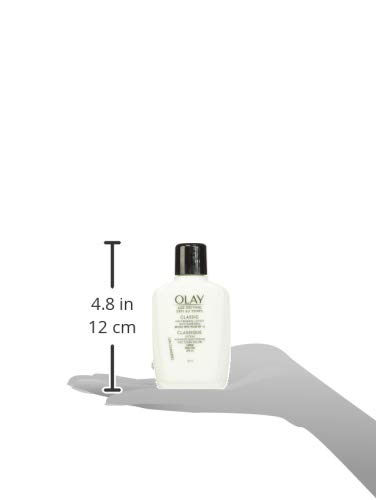 Face Moisturizer by Olay, Age Defying Classic Daily Renewal Lotion, With Sunscreen, Classic,4 oz