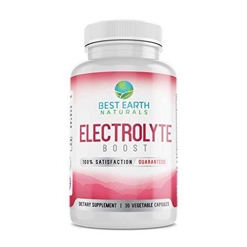Best Earth Naturals Electrolyte Support Supplement - Helps Support Electrolyte Balance with Vitamin D, Calcium, Magnesium, Sodium, Potassium, Boron and More!