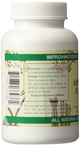 Asparagus Extract (120 Caps) by chi-enterprise