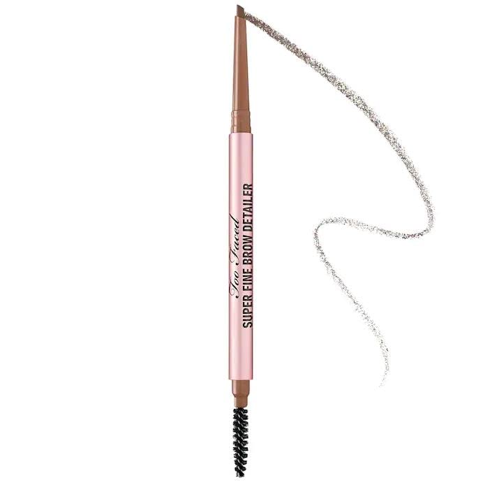 Too Faced Brow Detailer Brow Pencil Waterproof - Soft Brown