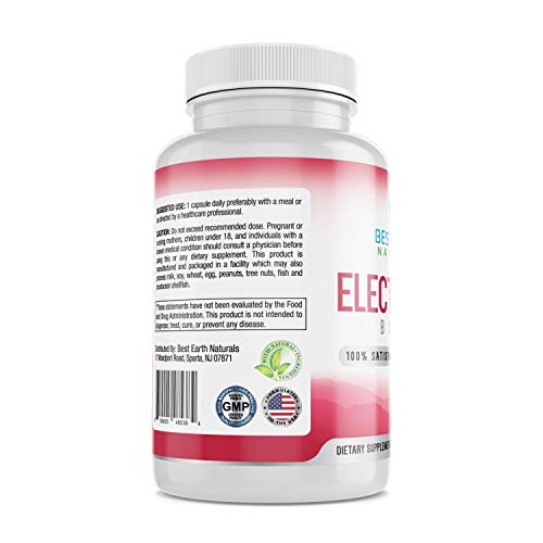 Best Earth Naturals Electrolyte Support Supplement - Helps Support Electrolyte Balance with Vitamin D, Calcium, Magnesium, Sodium, Potassium, Boron and More!