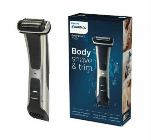 Philips Norelco Bodygroom Series 7000 Showerproof Body Trimmer & Shaver, BG7030/49, 1.0 Count