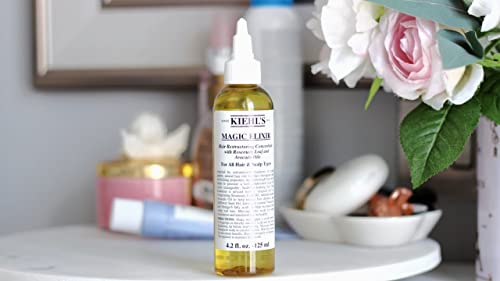 Kiehl's Magic Elixir Hair Restructuring Concentrate with Rosemary Leaf & Avocado Oil, 4.2 Ounce