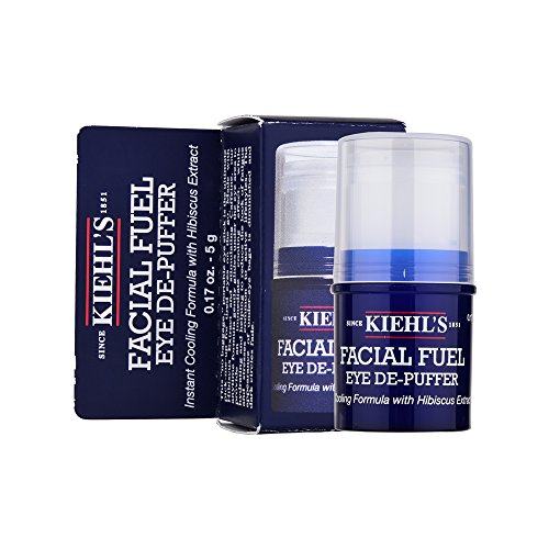 Kiehl's Facial Fuel Eye De-Puffer for Men, 0.17 Ounce