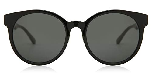 Gucci Women's Acetate Round Sunglasses, Black/Green/Red, One Size
