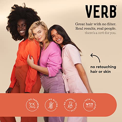 Verb Hydrating Shampoo & Conditioner Duo – Vegan Shampoo and Conditioner Set –Moisturizing Argan Oil Shampoo and Conditioner - No Harmful Sulfates, 12 fl oz